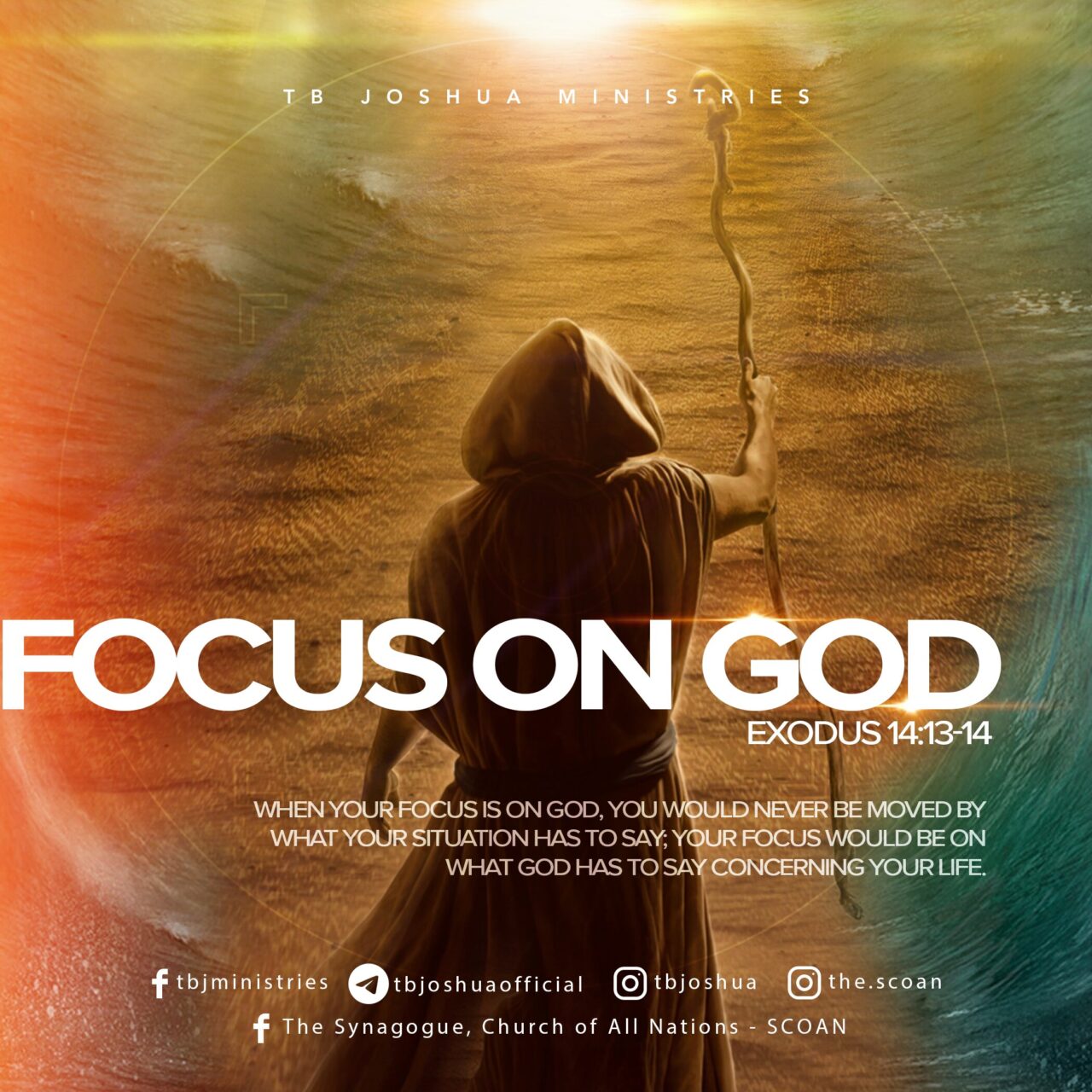 FOCUS ON GOD! - The Synagogue, Church Of All Nations - SCOAN - Prophet ...