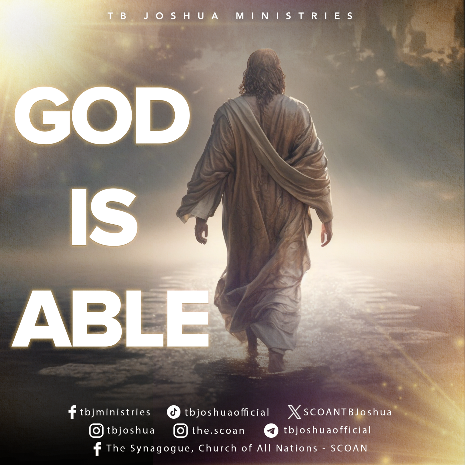 GOD IS ABLE - The Synagogue, Church Of All Nations - SCOAN - Prophet T ...