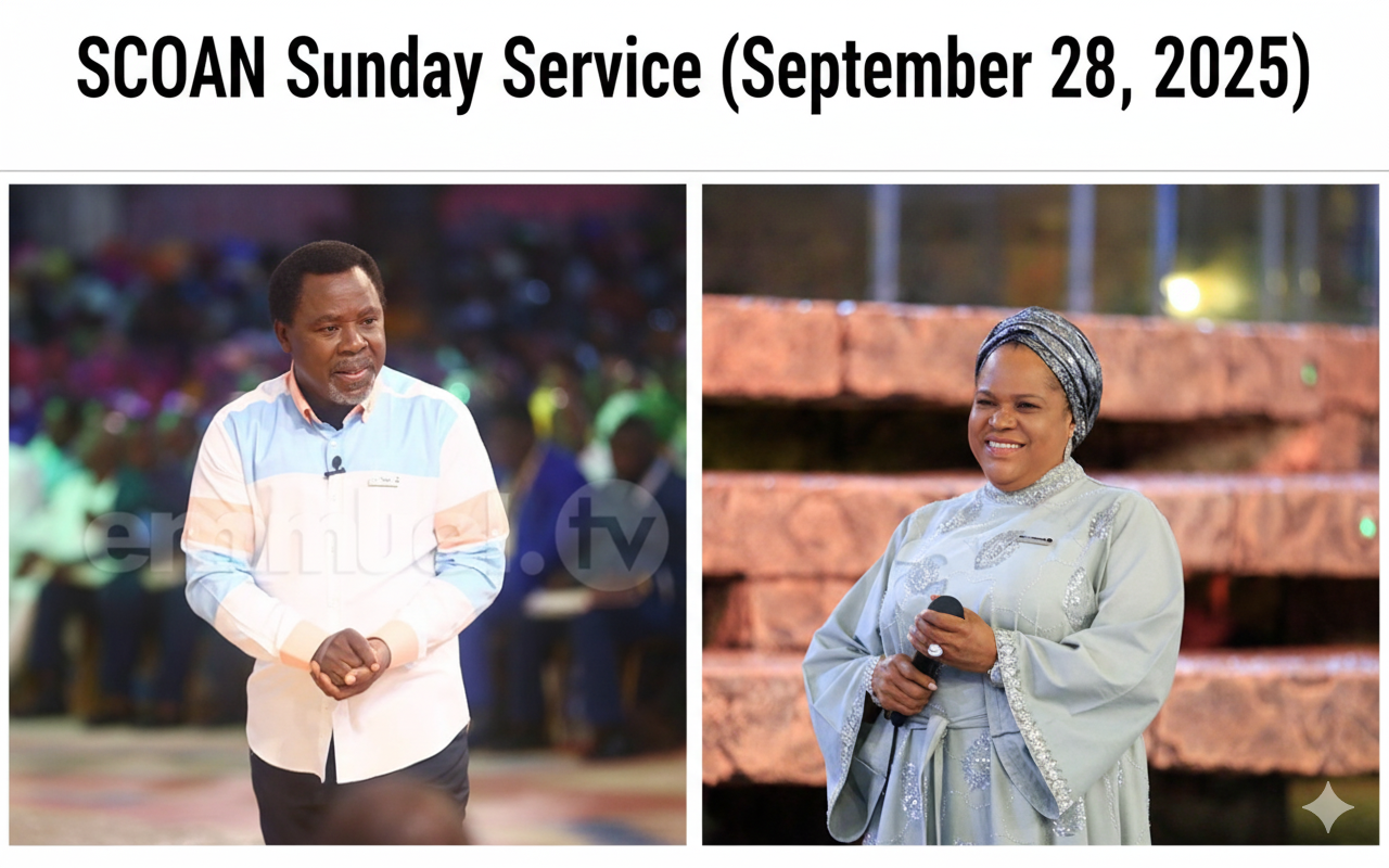 Home - The Synagogue, Church Of All Nations - SCOAN - Prophet T.B. Joshua